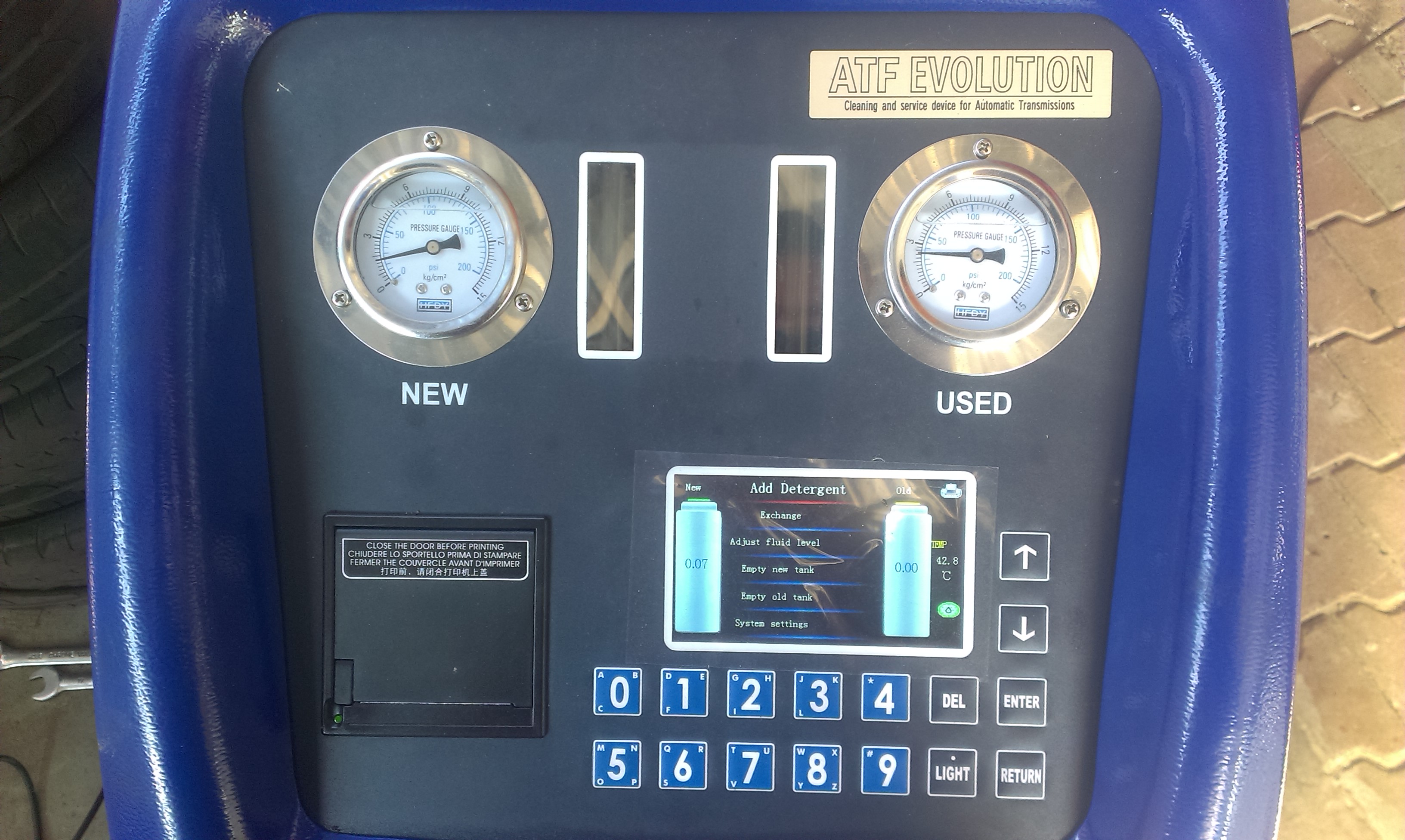 Смяна на масло и промивка на автоматични скоростни кутии с ATF ...